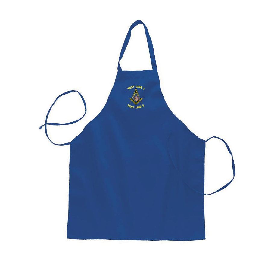 Masonic Butcher Apron : Brothers and Nobles